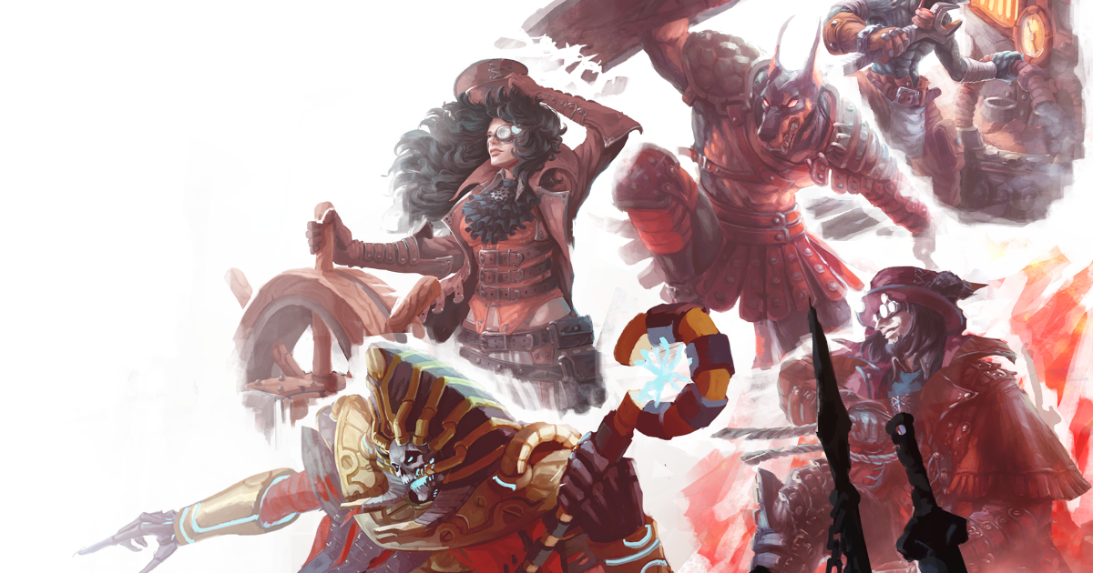 Guards of Atlantis II: Tabletop MOBA by Wolffdesigna - "Defiant" Hero ...