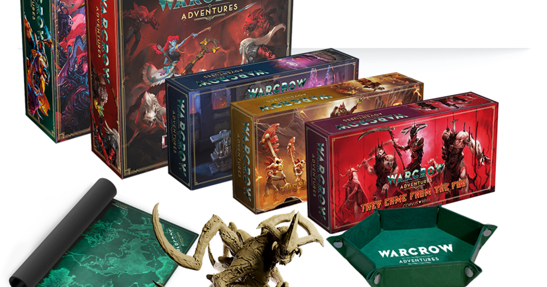 Warcrow Adventures by Corvus Belli - All-In Pledge - Gamefound