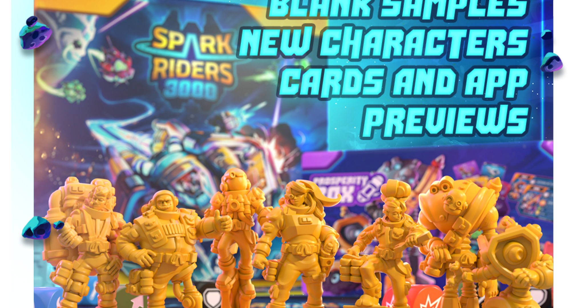 Spark Riders 3000 by Arkada Studio - Blank sample, new characters, new ...