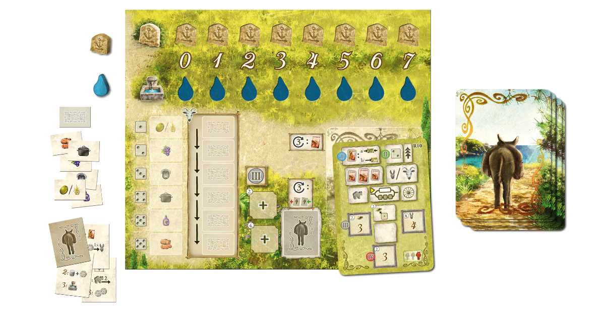 El Burro: A La Granja Game by Spielworxx - Ode´s Design Diary - Gamefound