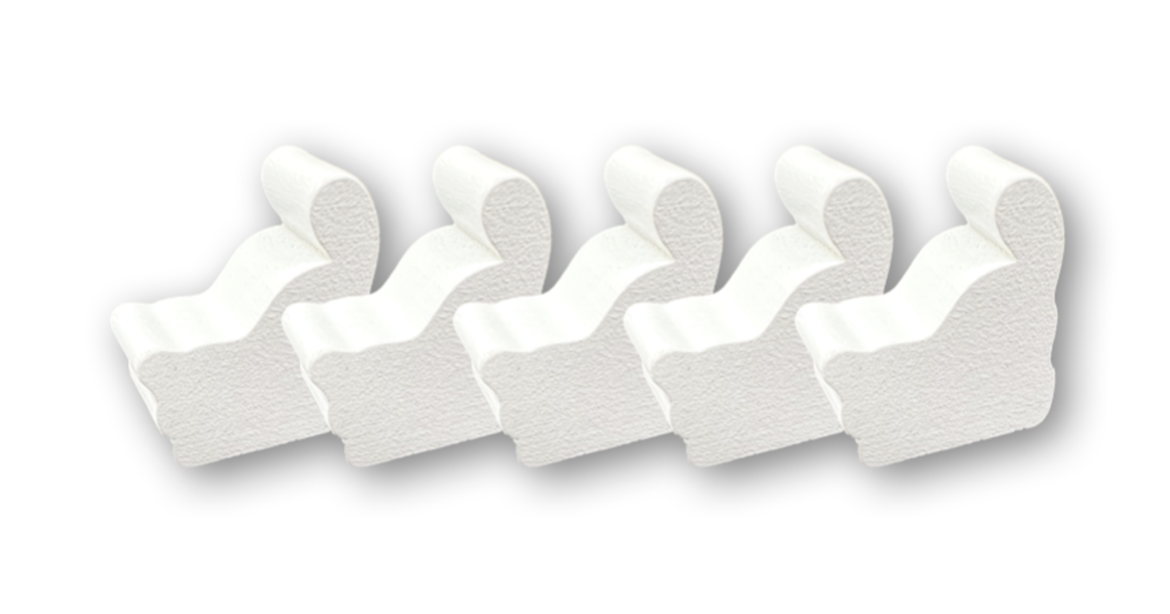 Hissy Fit! by Stone Age Distractions - Cat Meeples (5 pc) - Gamefound