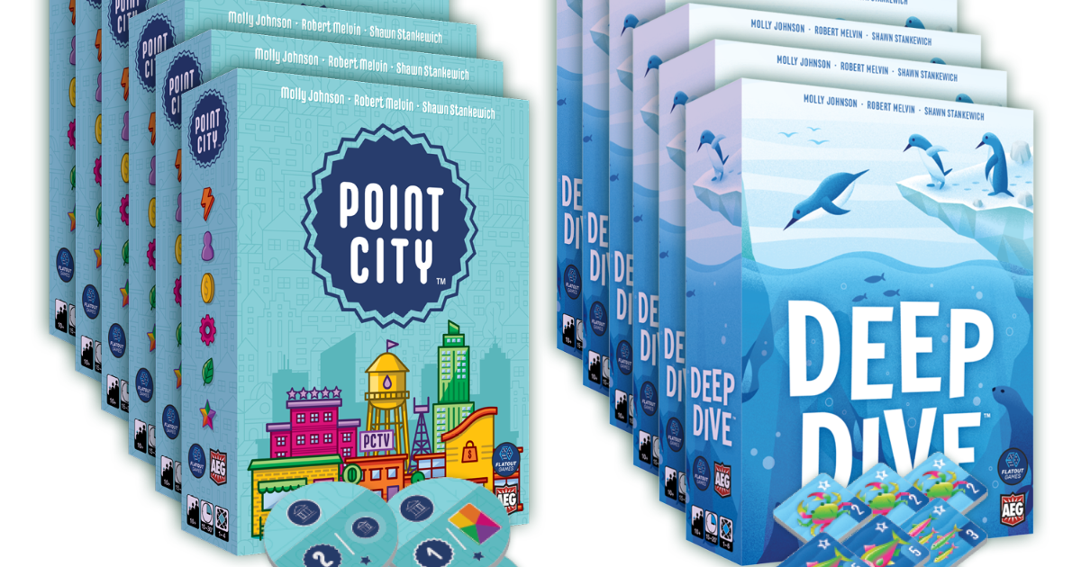 Flatout Games - 2023 releases by FLATOUT GAMES - Point City + Deep Dive ...