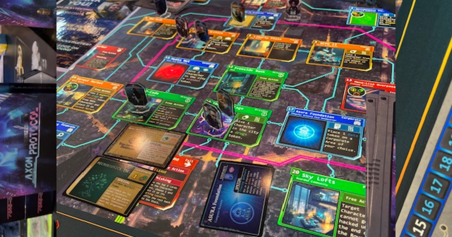 Axon Protocol by Baroque Games - Production almost final / Closure of ...