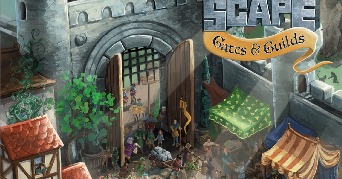 CastleScape - 2nd Edition, Gates and Guilds Expansion, and Deluxe ...