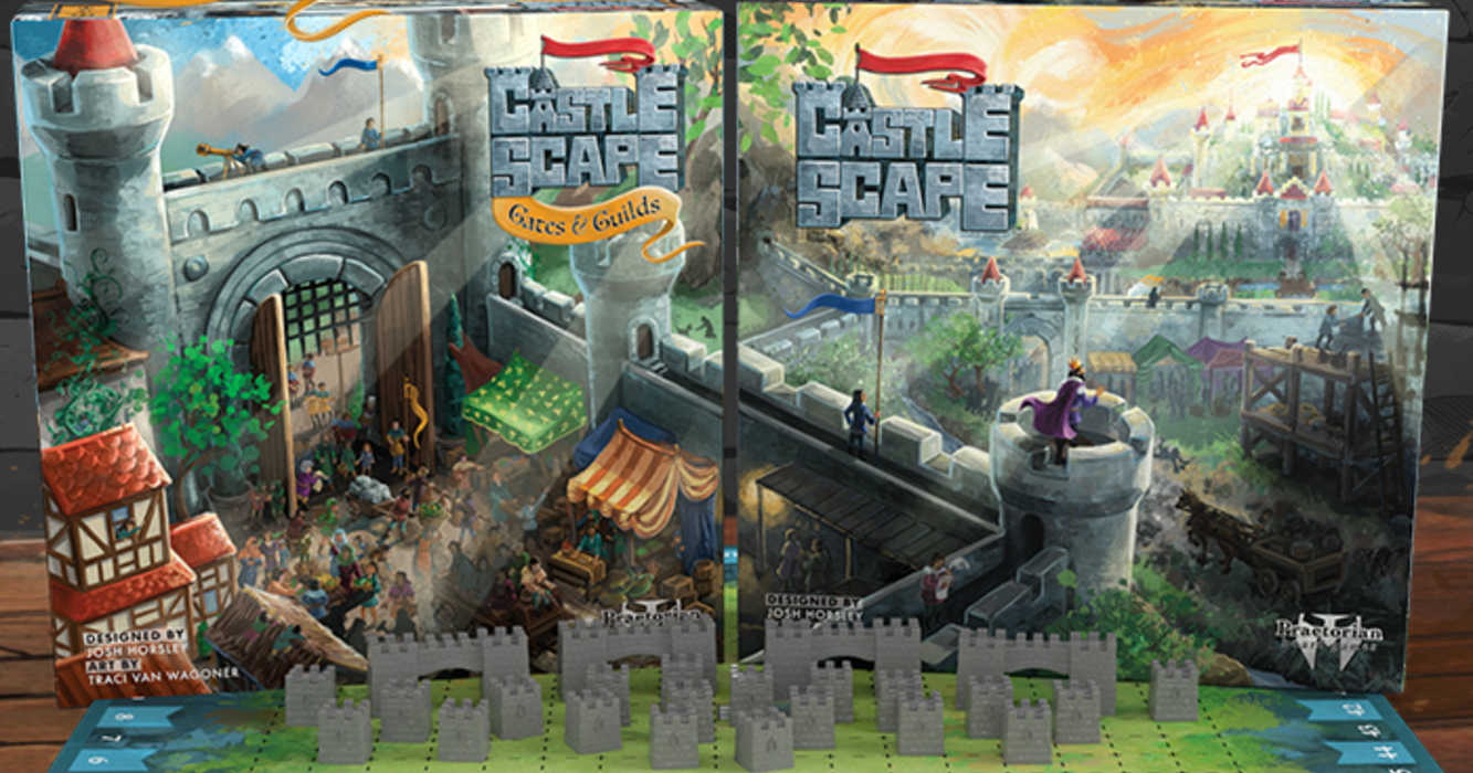 CastleScape - 2nd Edition, Gates and Guilds Expansion, and Deluxe ...