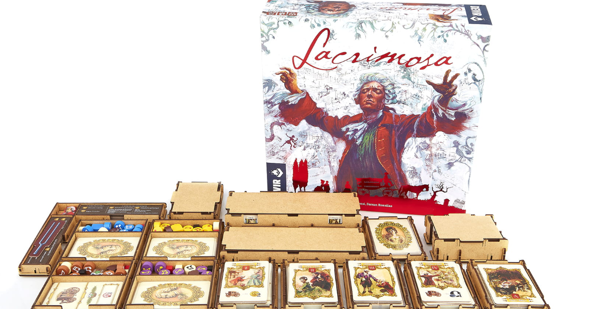 Colorful inserts with original artworks for popular games 2 by ...
