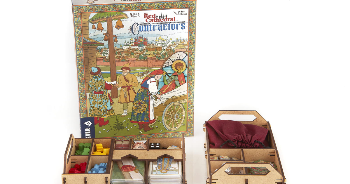 Colorful inserts with original artworks for popular games 2 by ...