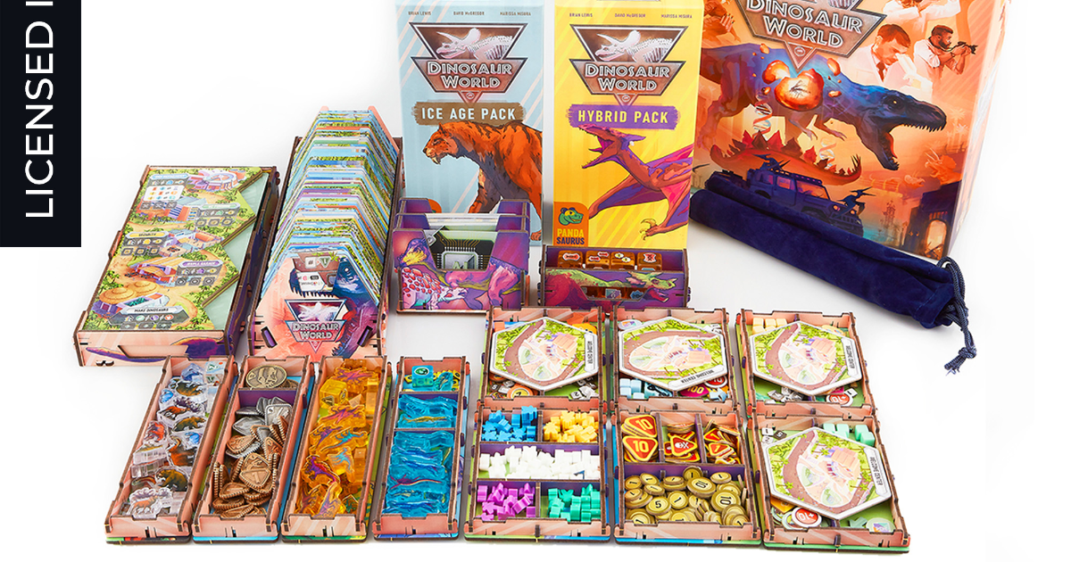 Colorful inserts with original artworks for popular games 2 by ...