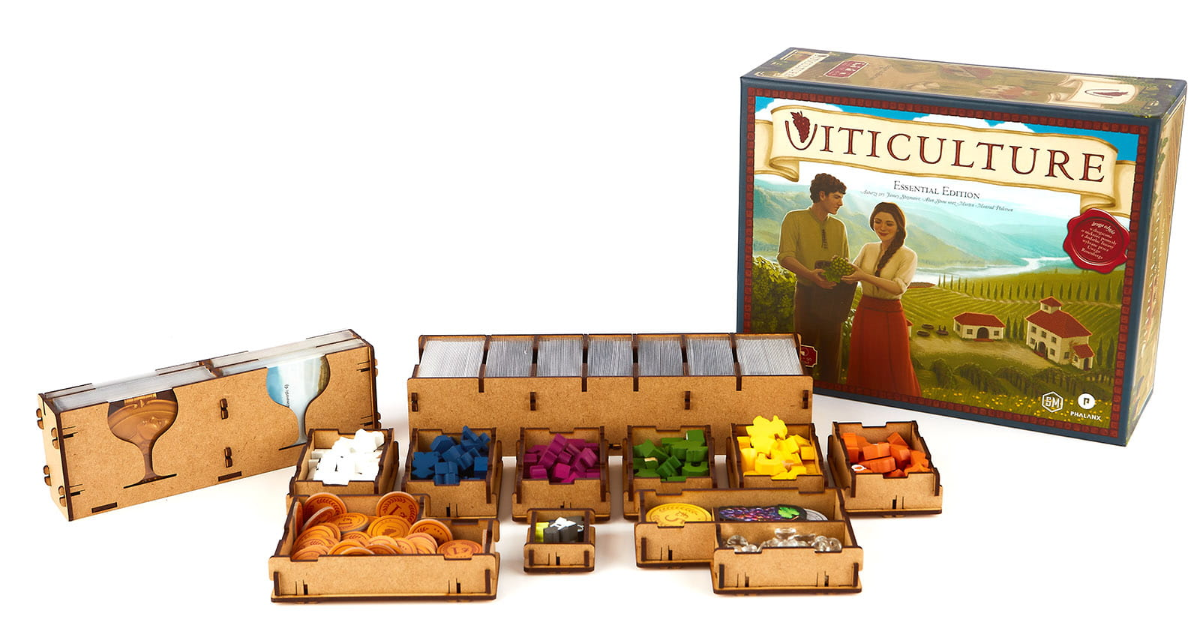 Colorful inserts with original artworks for popular games 2 by ...