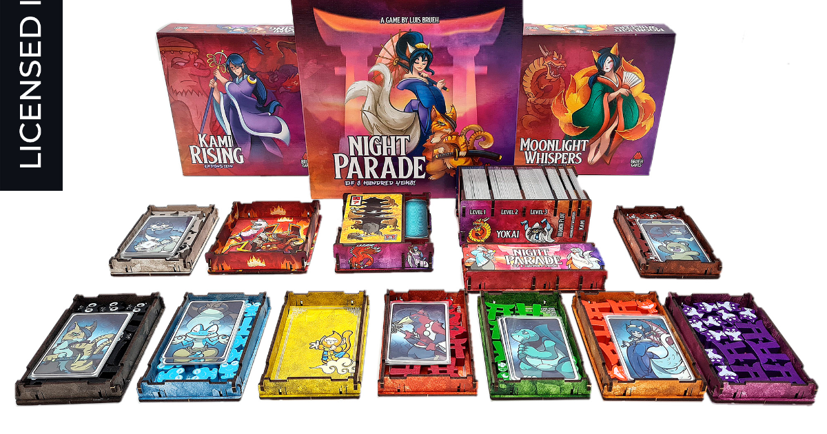 Colorful inserts with original artworks for popular games 2 by ...