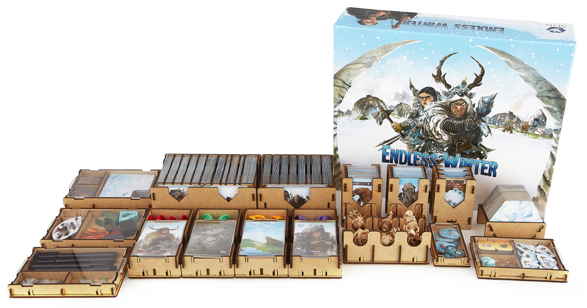 Colorful inserts with original artworks for popular games 2 by ...