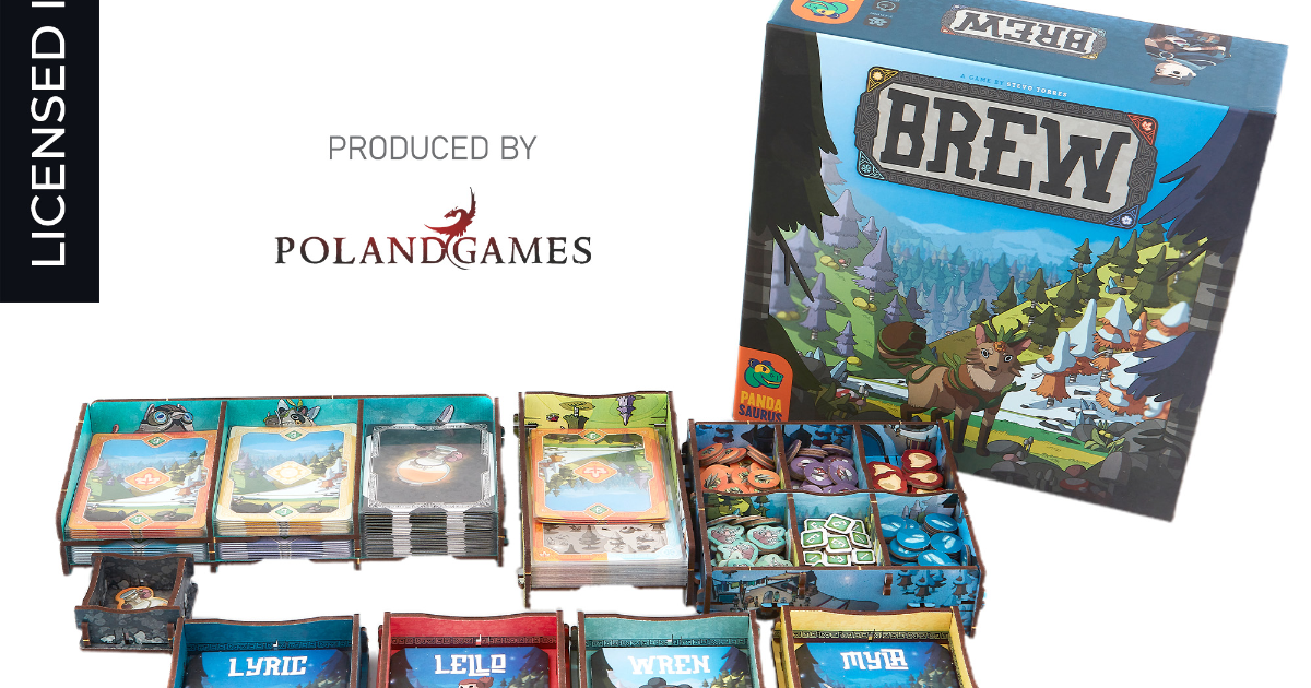 Colorful inserts with original artworks for popular games 2 by ...
