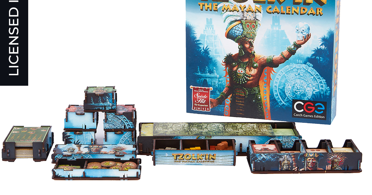 Colorful inserts with original artworks for popular games 2 by ...