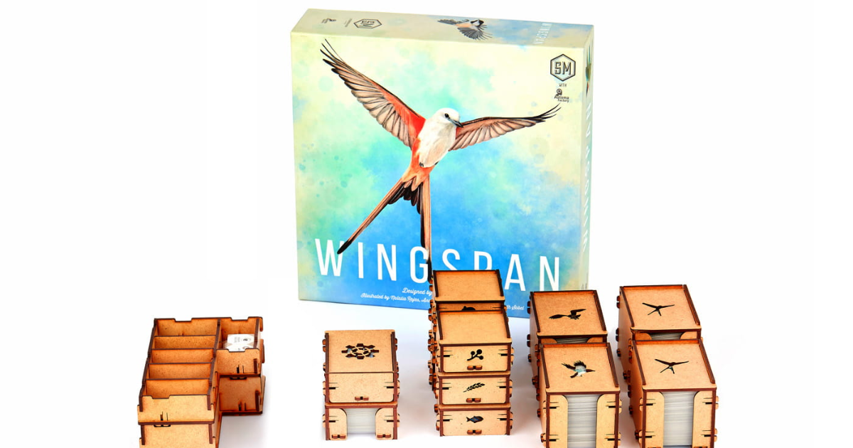 Colorful inserts with original artworks for popular games 2 by ...