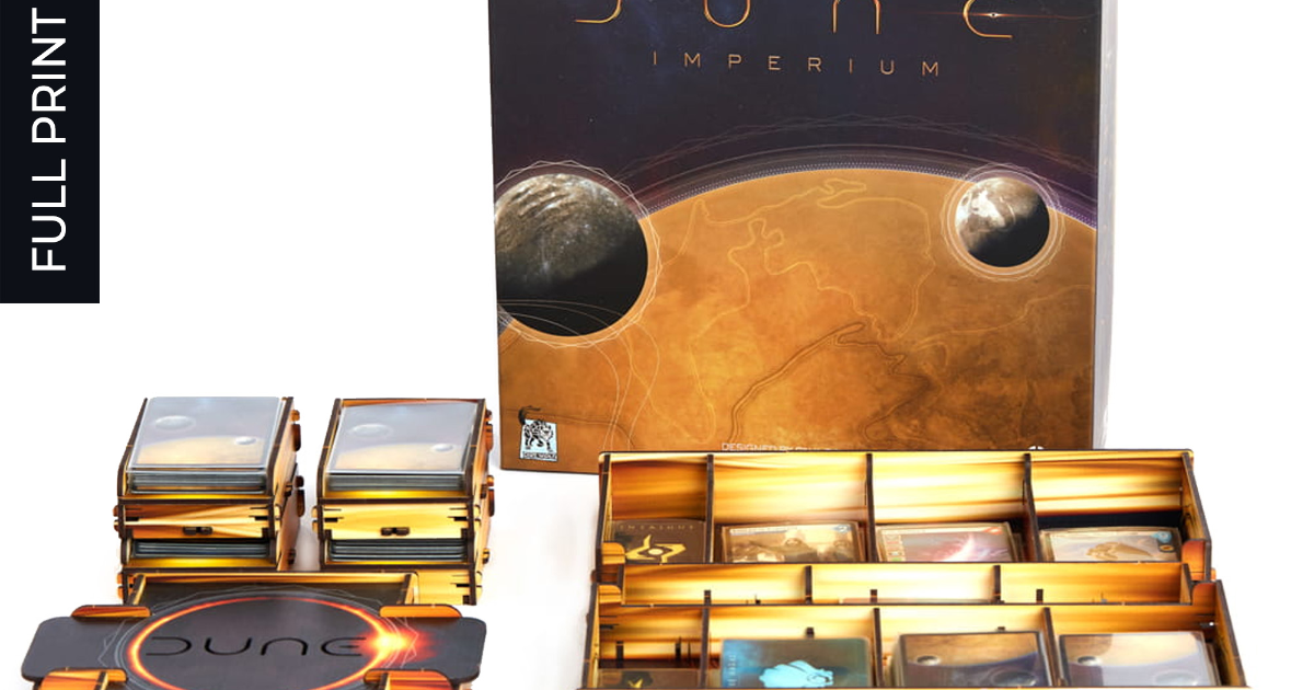 Colorful inserts with original artworks for popular games 2 by ...