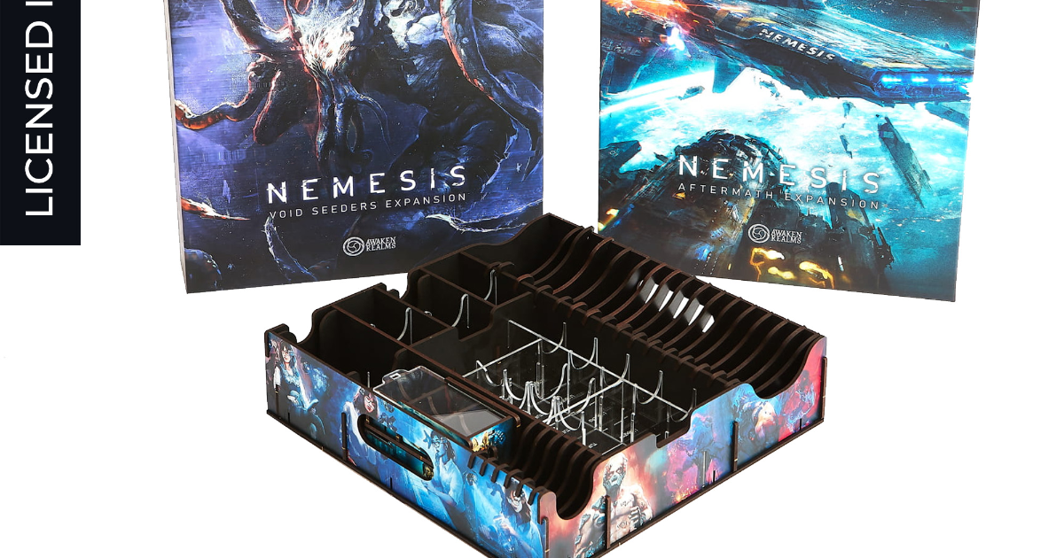 Colorful inserts with original artworks for popular games 2 by ...