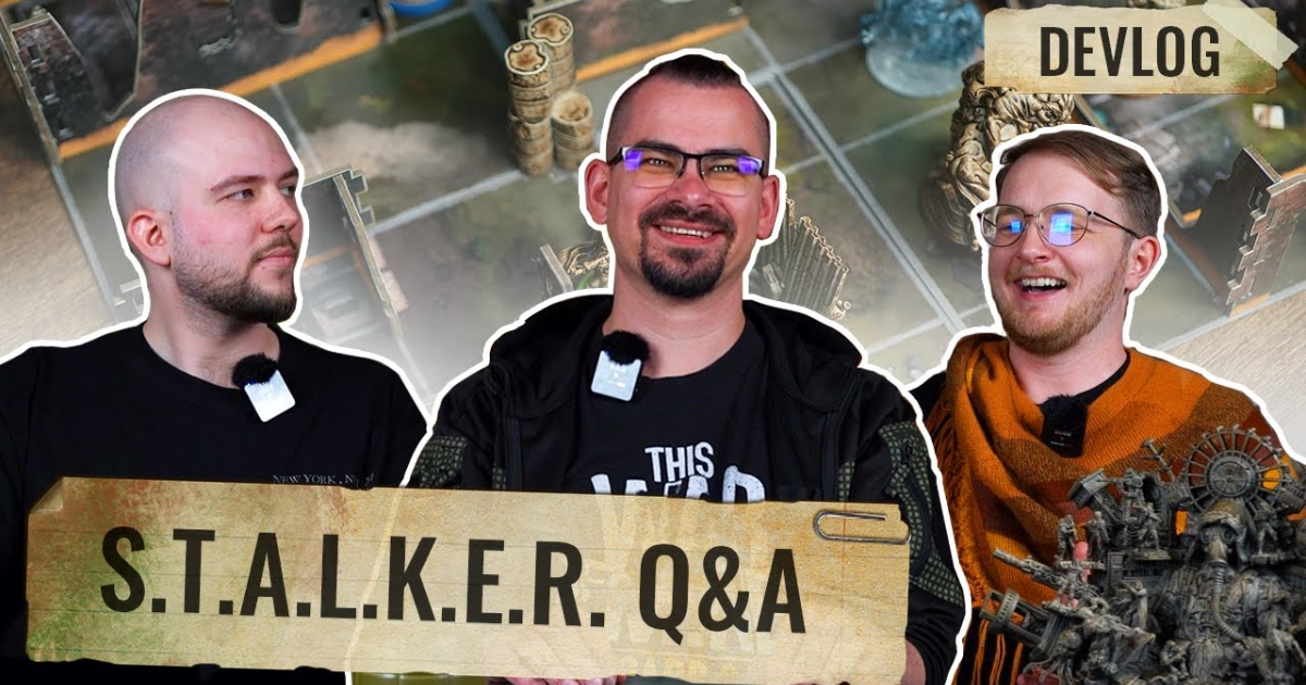 S.T.A.L.K.E.R. The Board Game by Awaken Realms - Our AMA Video is LIVE ...