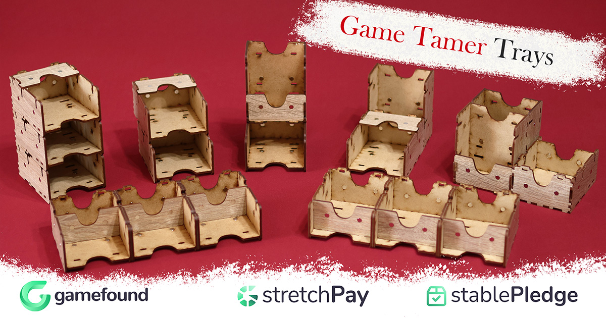 Game Tamer Trays by Game Tamer - Gamefound