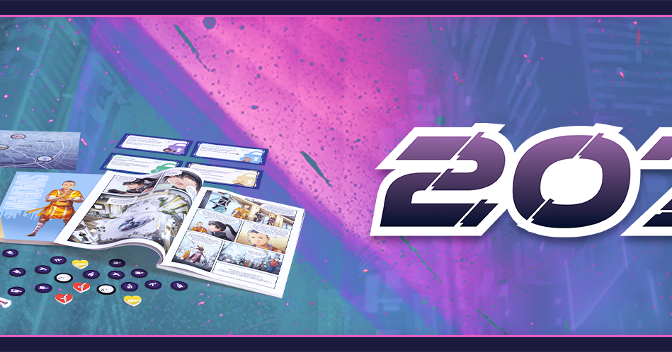 2070 - A Graphic Novel Adventures Game by Van Ryder Games - Your pledge ...