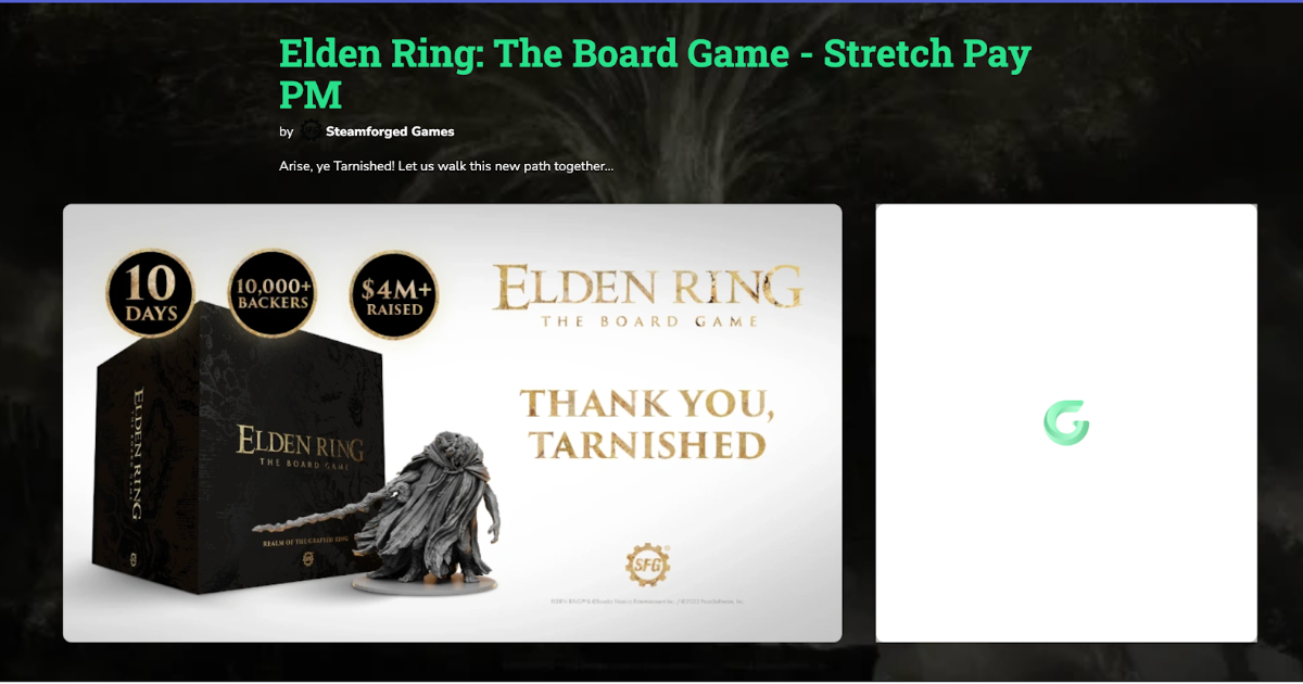 Elden Ring: The Board Game by Steamforged Games - Pledge Manager Re ...