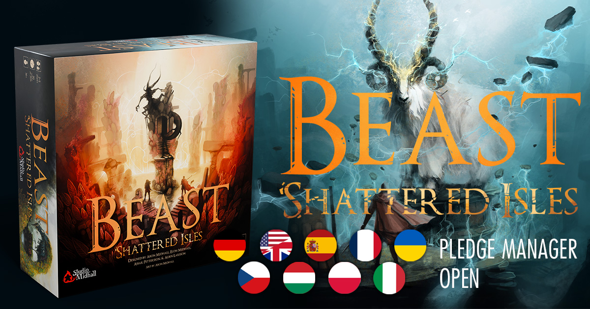 Beast - Shattered Isles by Studio Midhall - Gamefound