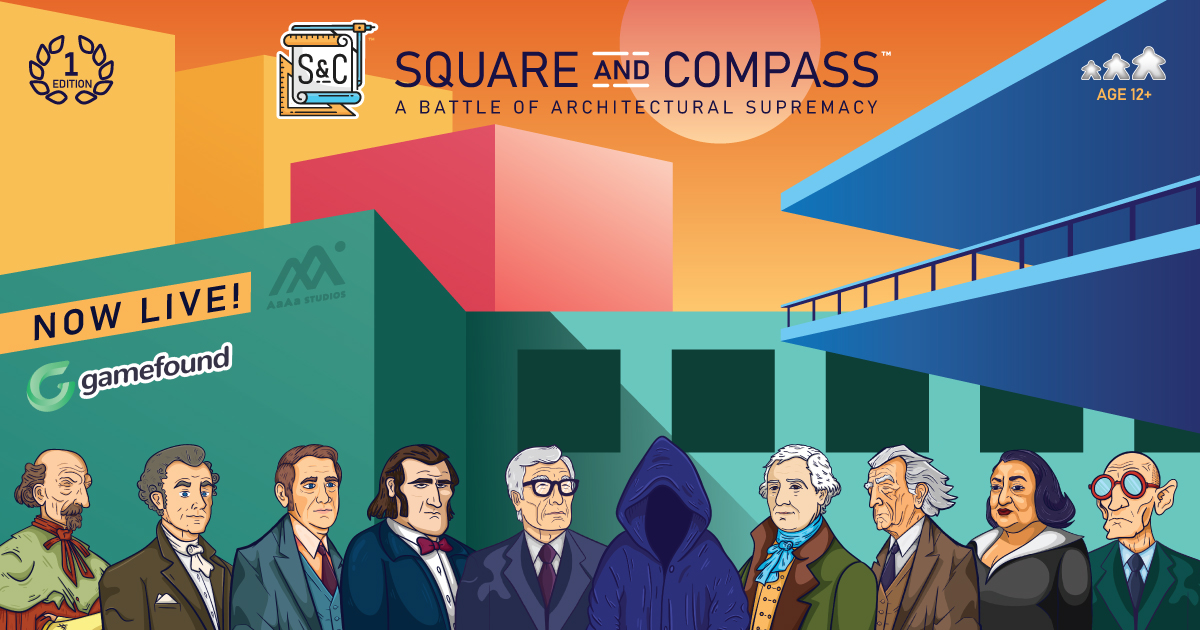 Square & Compass by AaAa Studios - Gamefound