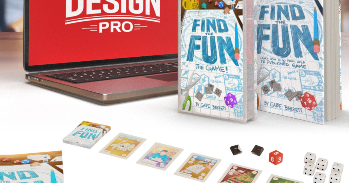 Find the Fun by Gabe-Barrett - Launching in 3 days! - Gamefound