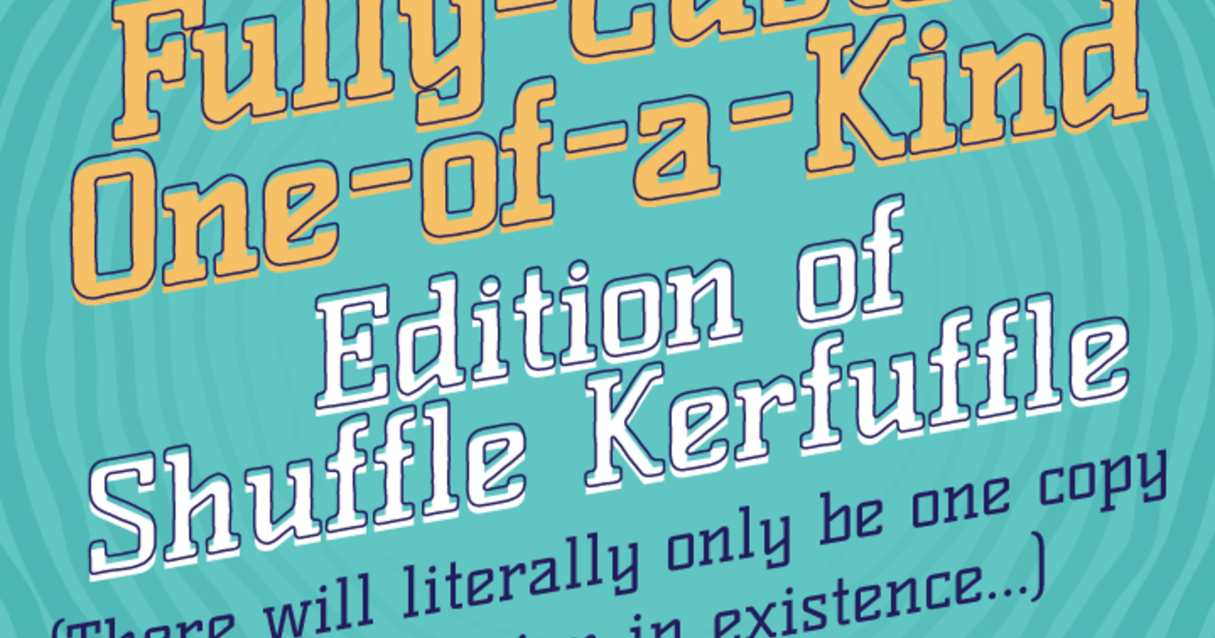 Shuffle Kerfuffle: Push Your Luck and Shuffle The Deck! by Nomich Games ...