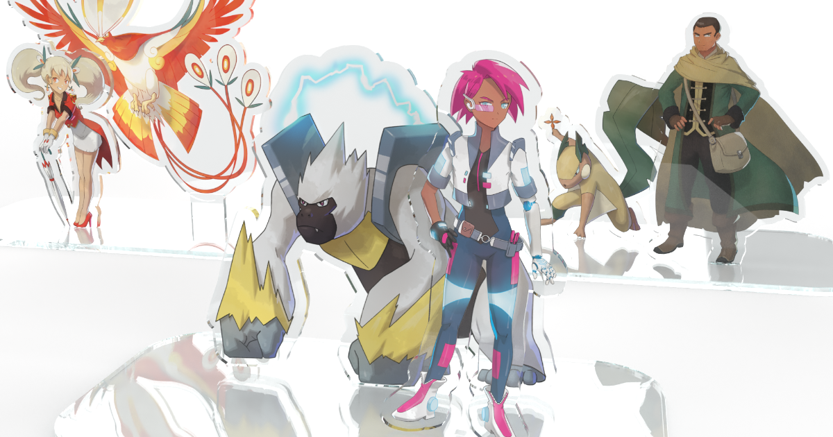 Aethermon: Collect by Aethermon Studios - Custom standee - Gamefound