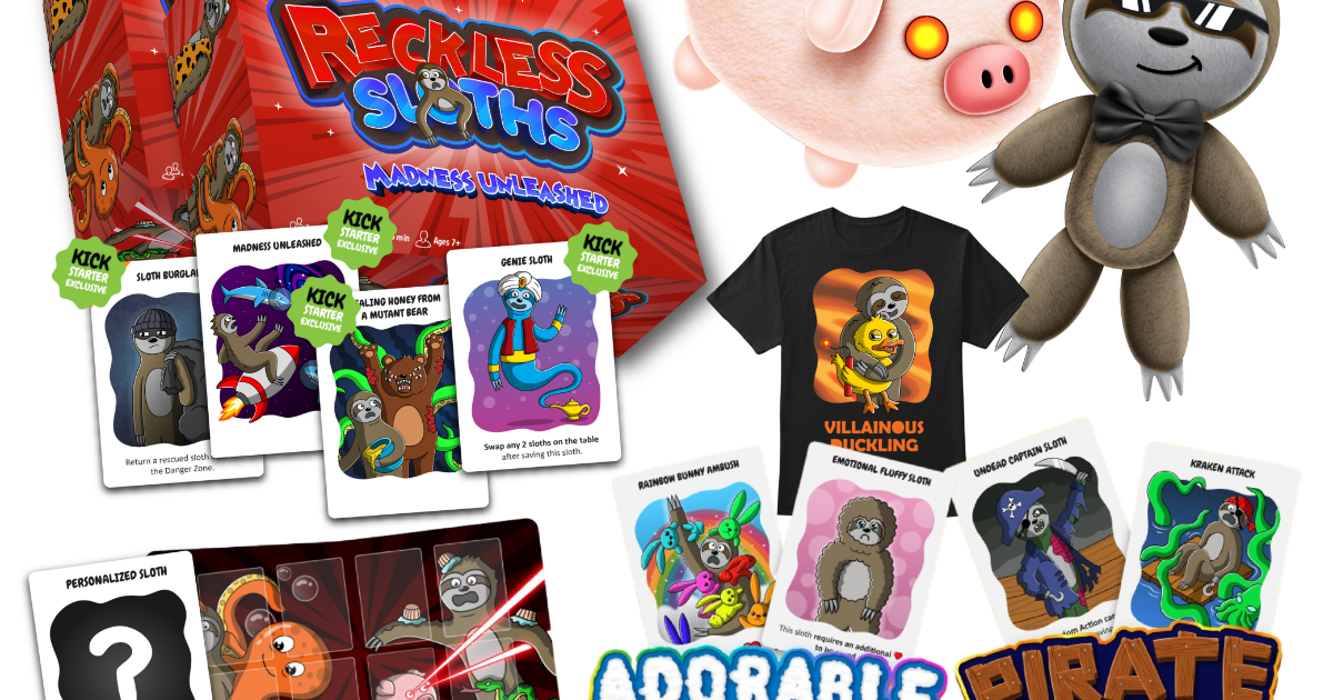 Reckless Sloths: Madness Unleashed by Reckless Games - Reckless Sloths ...