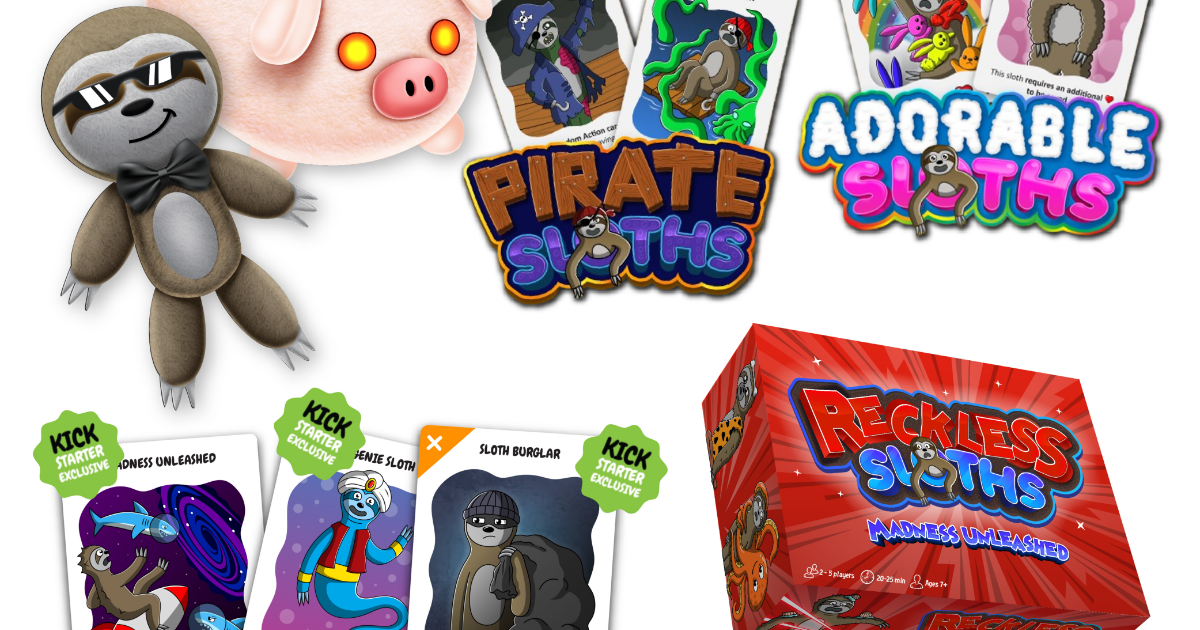 Reckless Sloths: Madness Unleashed by Reckless Games - Super Sloth ...