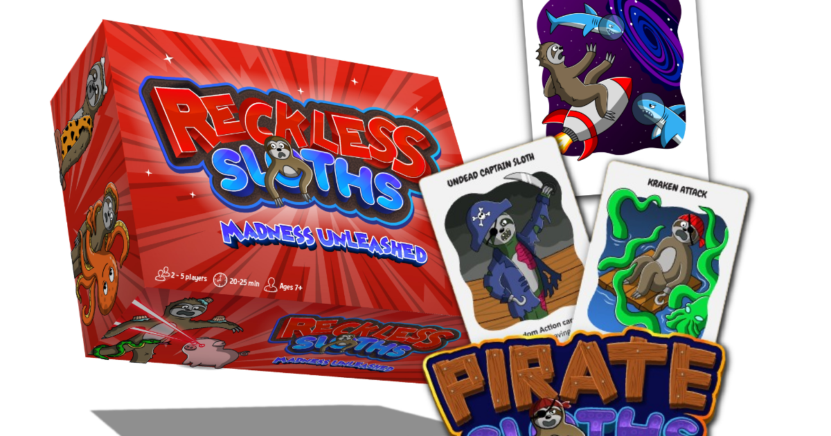 Reckless Sloths: Madness Unleashed by Reckless Games - Base Game ...