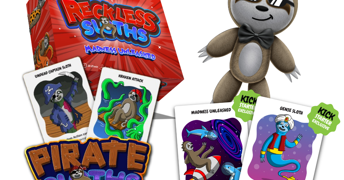 Reckless Sloths: Madness Unleashed by Reckless Games - Sloth Lover ...