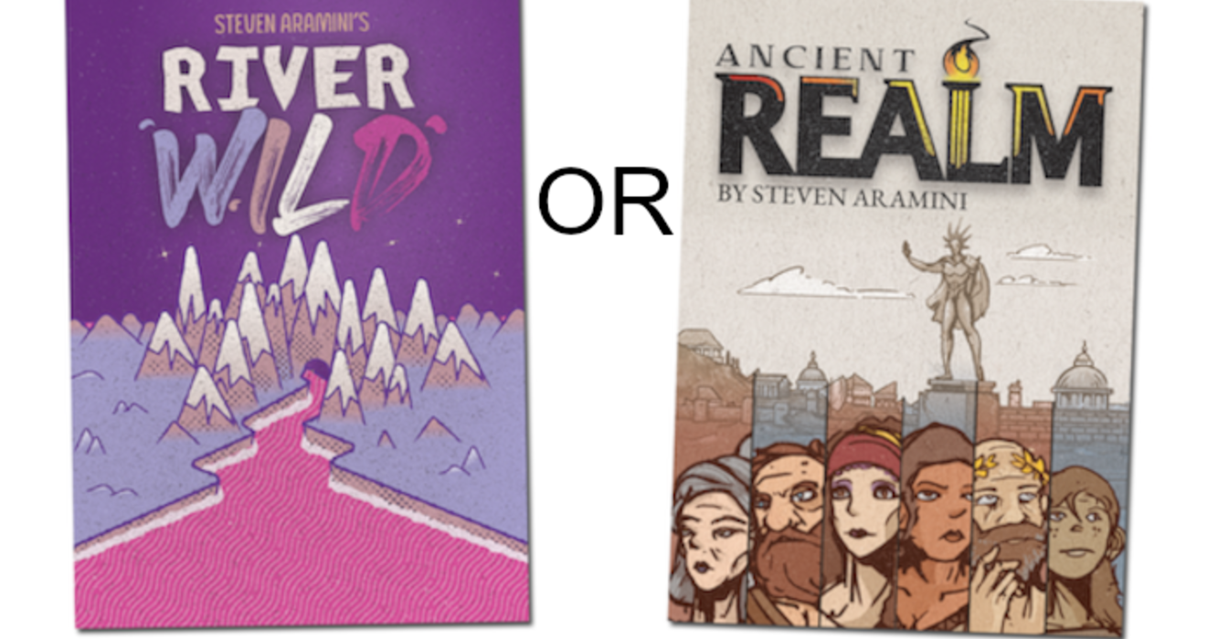 River Wild & Ancient Realm by Button Shy Games - One Game - Gamefound