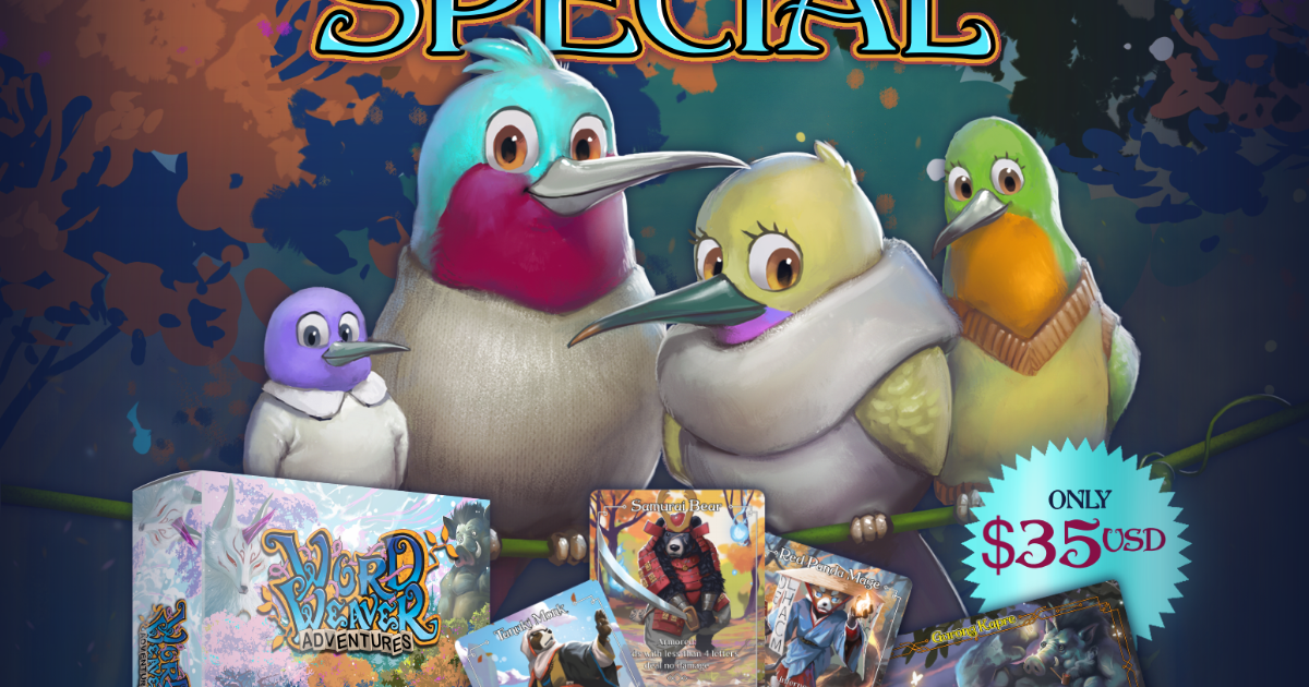 WordWeaver Adventures by jbirdgames - We're LIVE!! - Gamefound