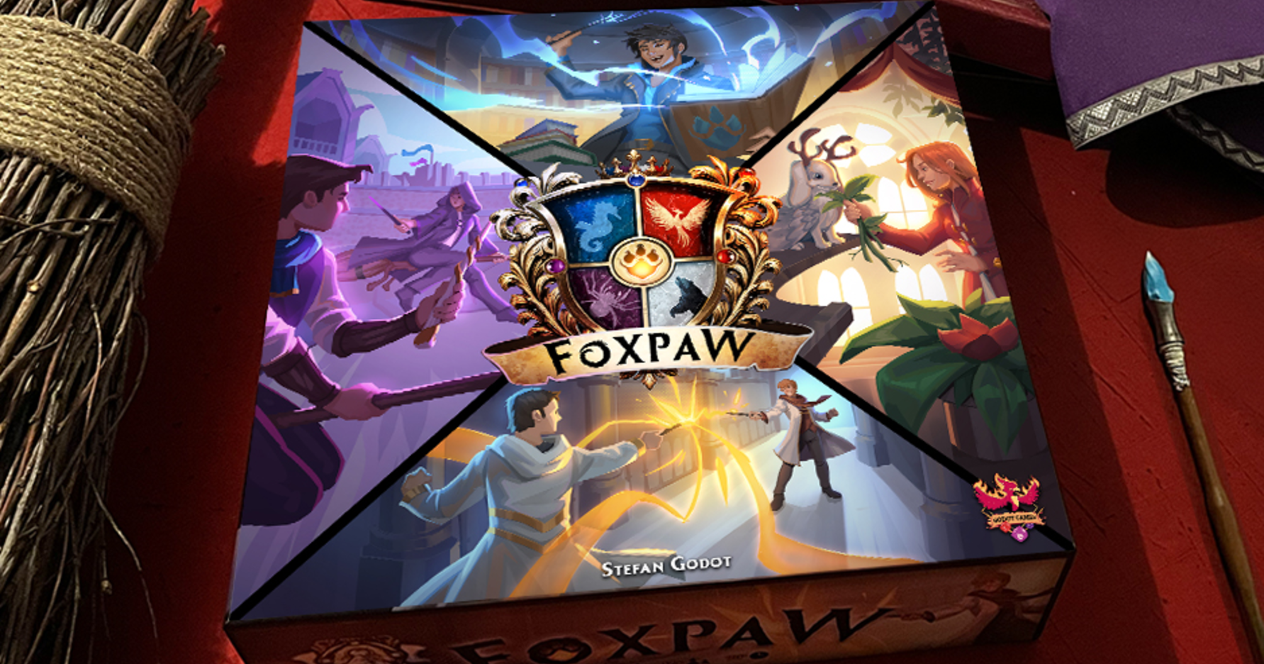 Foxpaw - A Magical Worker Placement Board Game (Gamefound Exclusive) by ...