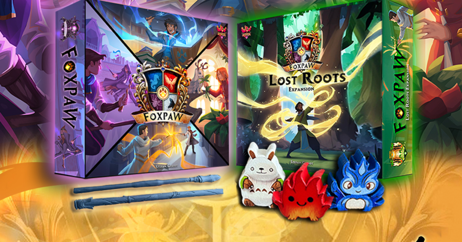 Foxpaw - A Magical Worker Placement Board Game (Gamefound Exclusive) by ...