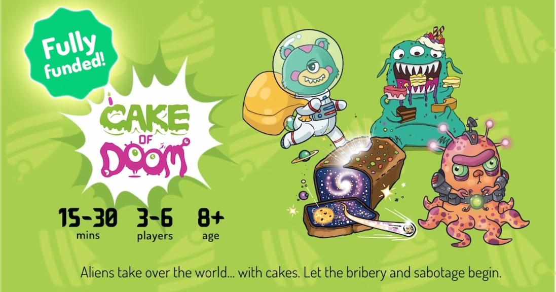 Cake of Doom by Pearl Ho and Amar Chandarana - Gamefound