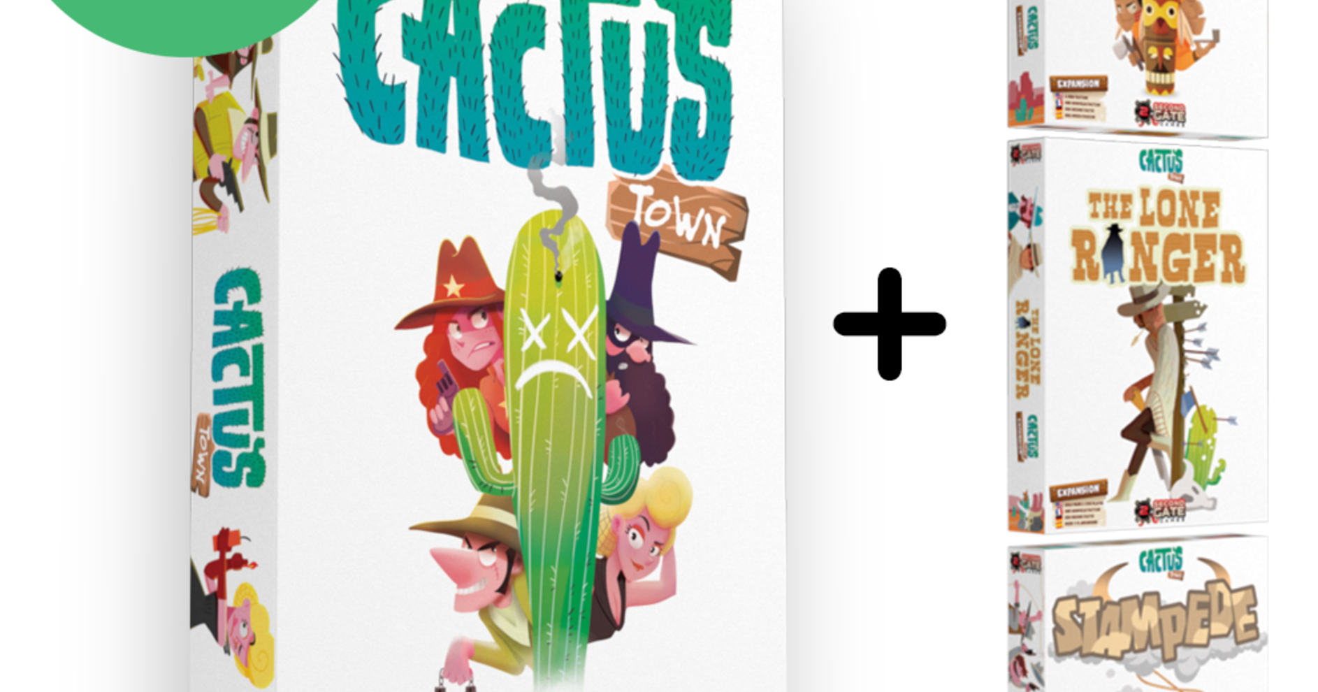 Cactus Town by Second Gate Games - Cactus Town DEPUTY Edition + 3 ...