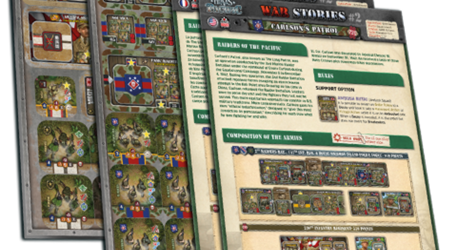 Heroes of the Pacific: Battle of Guadalcanal by Devil Pig Games Team - War Stories #2: Carlson's ...