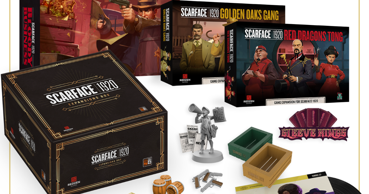 Scarface 1920: Bloody Business by Redzen Games - French Scarface 1920 ...