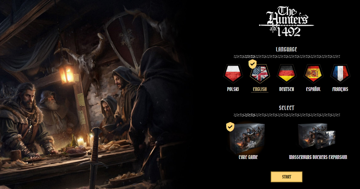 The Hunters A. D. 1492 (edycja polska) by Officina Monstrorum ...