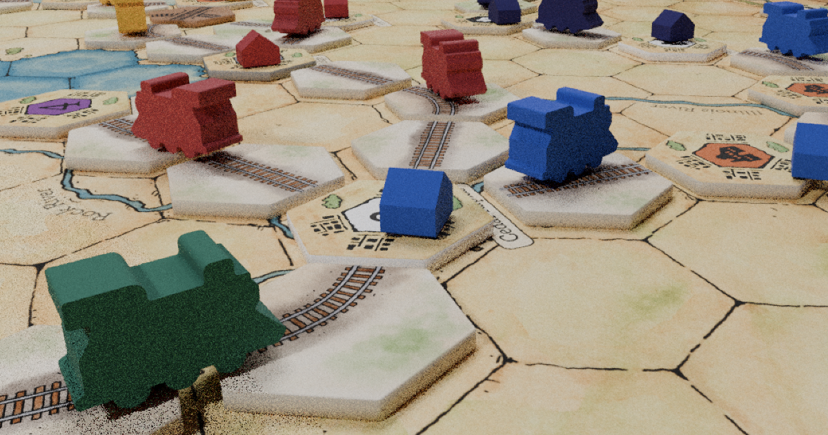 Steam Power by Wallace Designs - Big art update - Gamefound