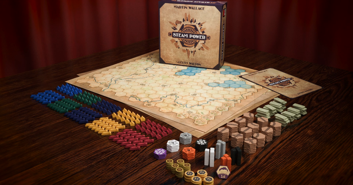 Steam Power by Wallace Designs - A small prelaunch update - Gamefound