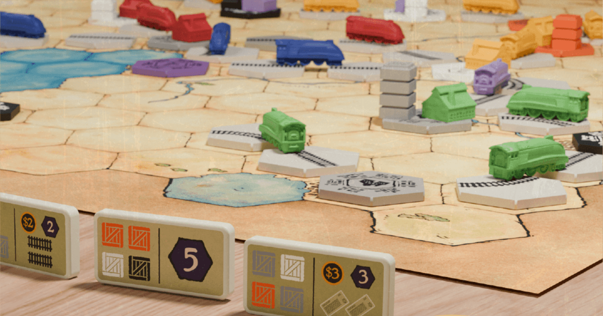 Steam Power by Wallace Designs - Some Prototype Images - Gamefound