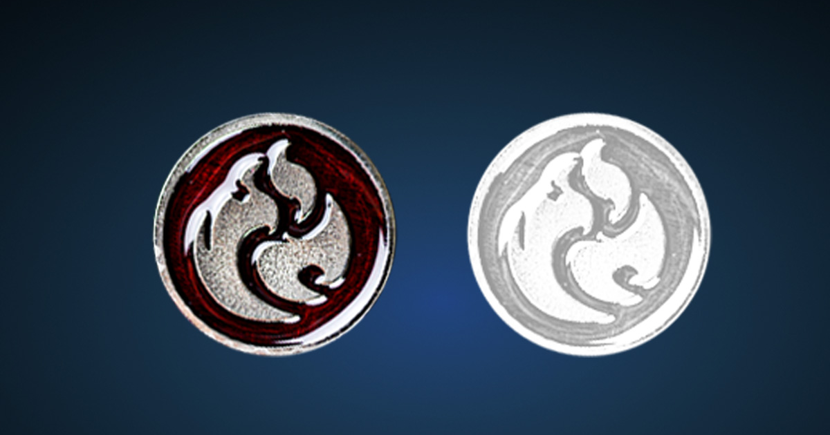 Legendary Metal Coins Season 5 by Drawlab - Elements Coin Set - Fire ...