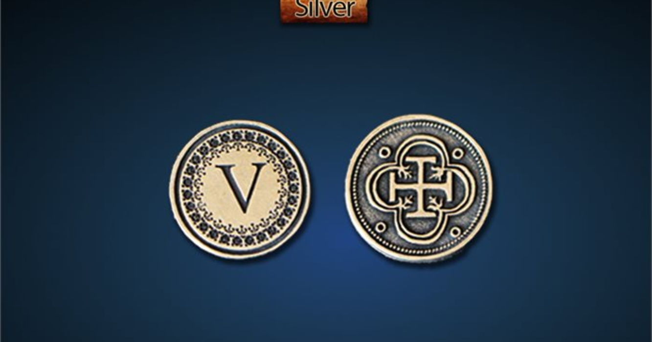 Legendary Metal Coins Season 5 by Drawlab - Medieval Units Silver Coins ...