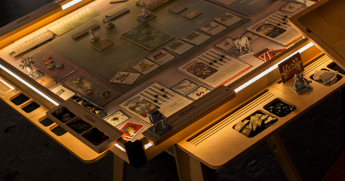 Stowii - The Portable, Adaptable, Foldaway Gaming Table That's Game For ...