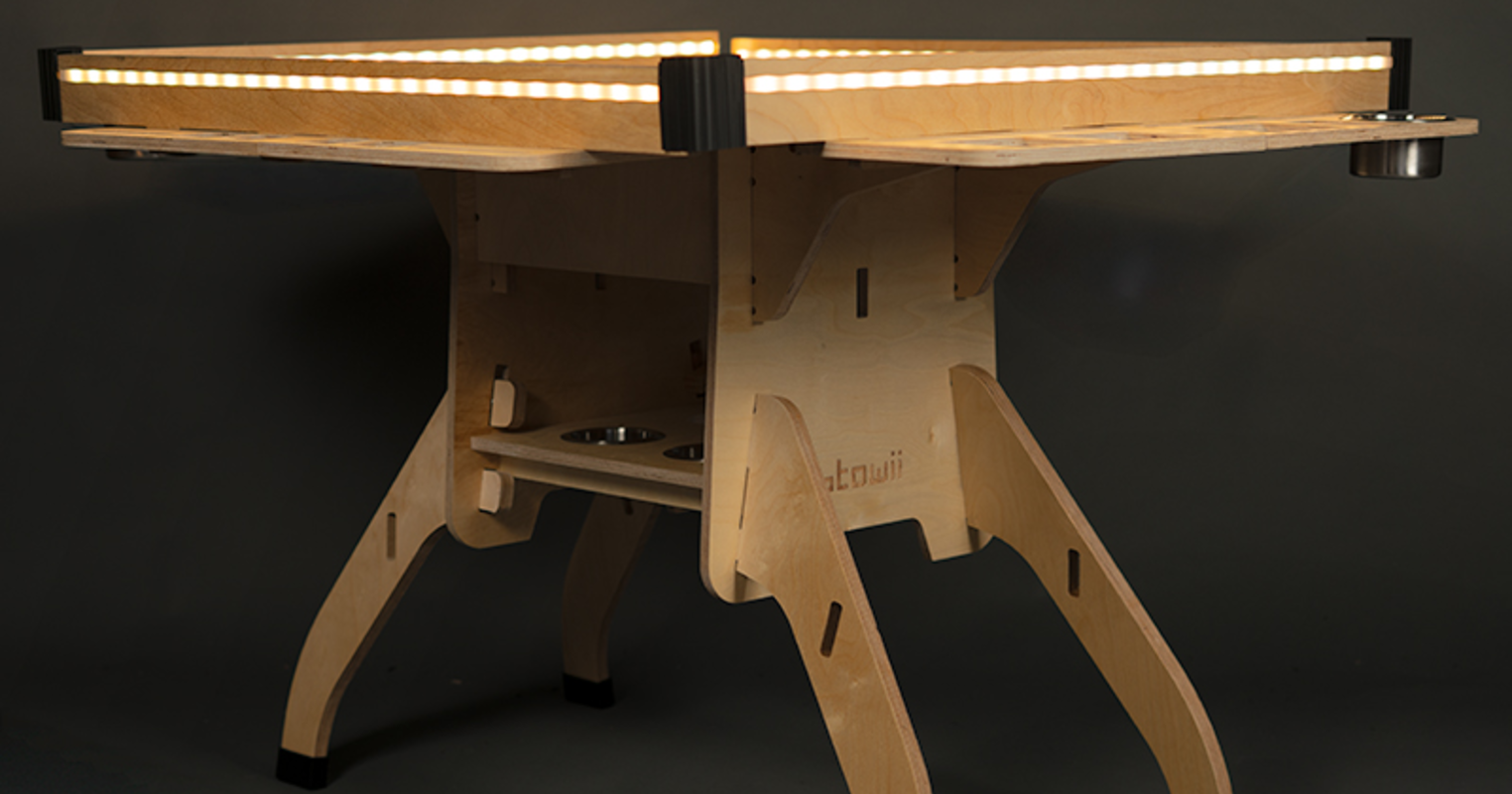 Stowii - The Portable, Adaptable, Foldaway Gaming Table That's Game For ...