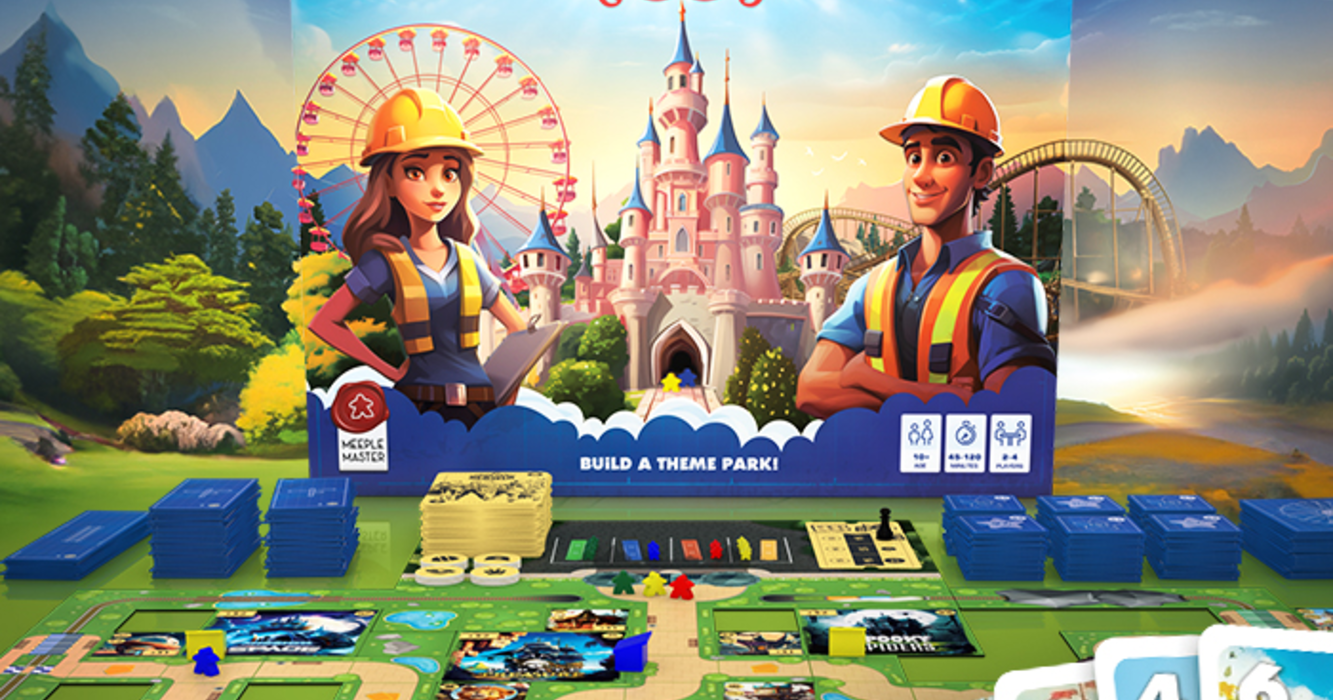 Theme Park Mania by Meeple Master - Your pledge - Gamefound